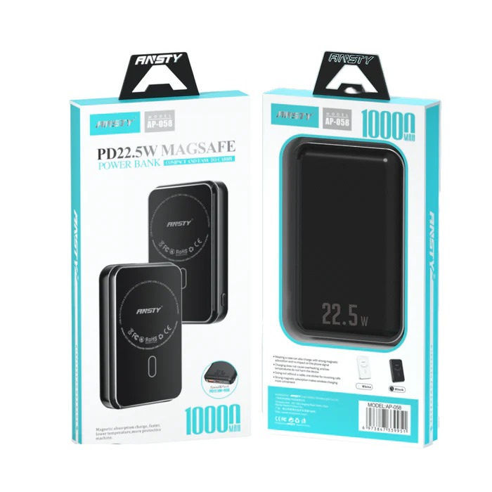 Buy Power bank AP-058 (10000mAh) 22.5 MagSafe Online at Best Price ...